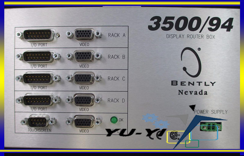 BENTLY NEVADA 3500 94 Display Router Box - 裕益科技自動化設備可程式編碼器PLC分散式控制系統DCS